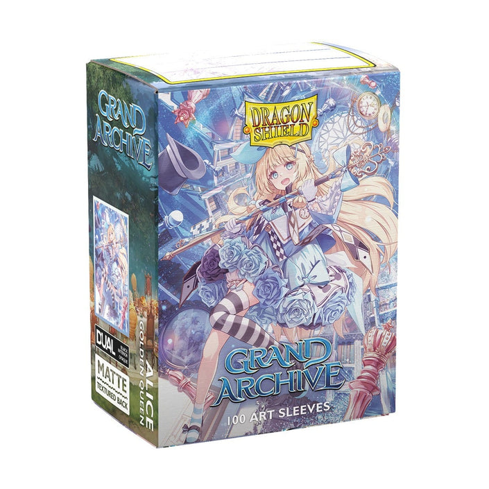 Dragon Shield: Matte Dual Art Sleeves - Grand Archive "Alice, Golden ...