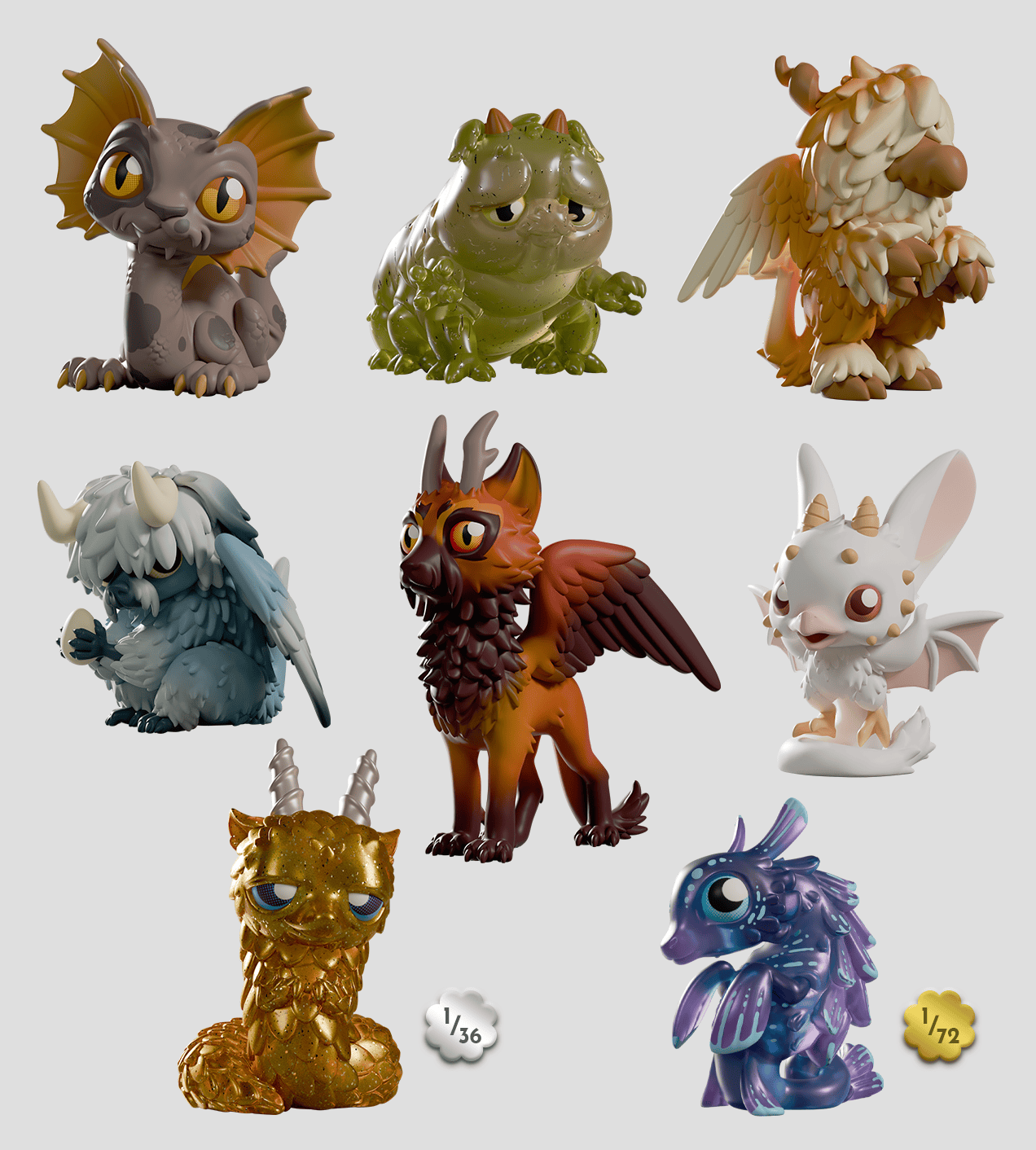 Kaleidos Creative: Chimeric Dragons Blind Box – Gamers Guild AZ
