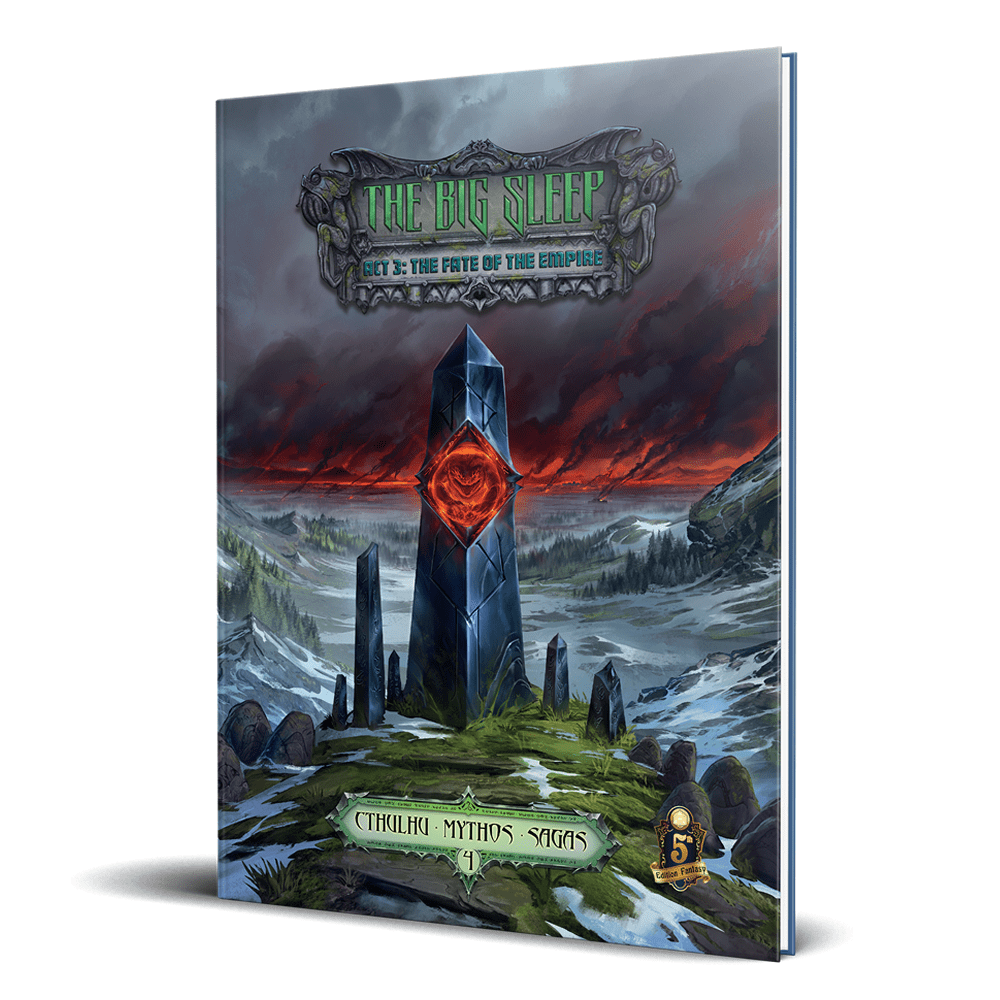 Cthulhu Mythos (5E): The Big Sleep Act 3: The Fate Empire – Gamers Guild AZ